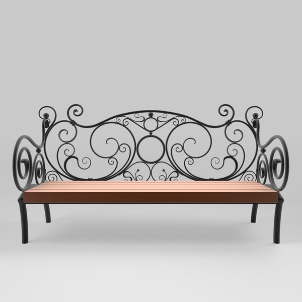 3D model forged bench - TurboSquid 1190636