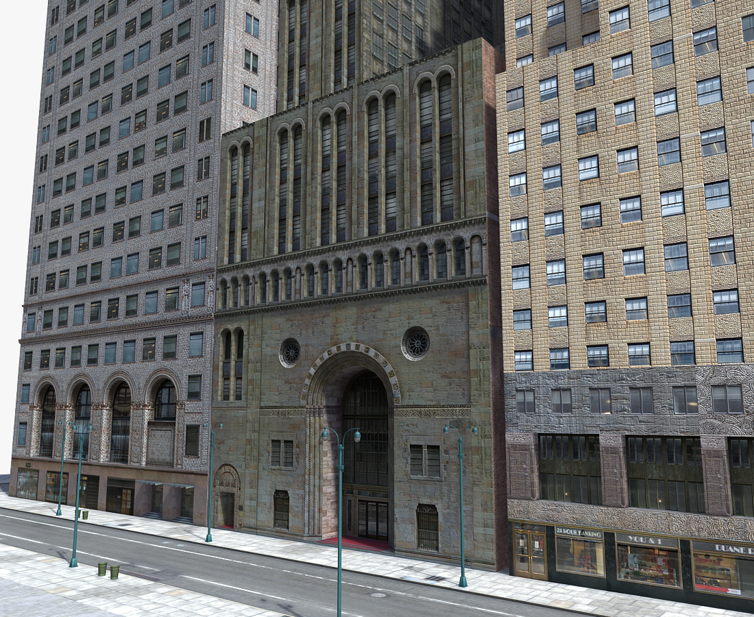 3D new york manhattan midtown model - TurboSquid 1190737