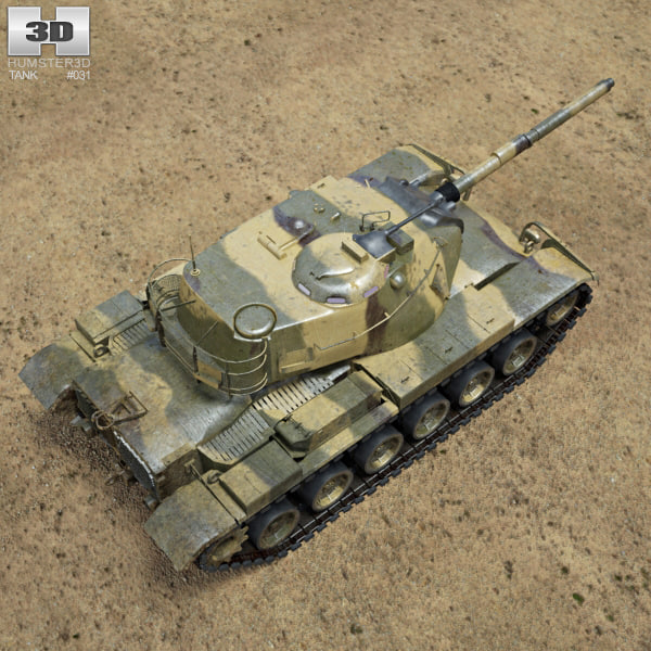 M60 패튼 3D 모델 - TurboSquid 1190762