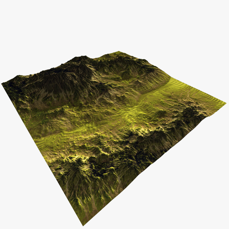 Terrain ready 3D model - TurboSquid 1190771