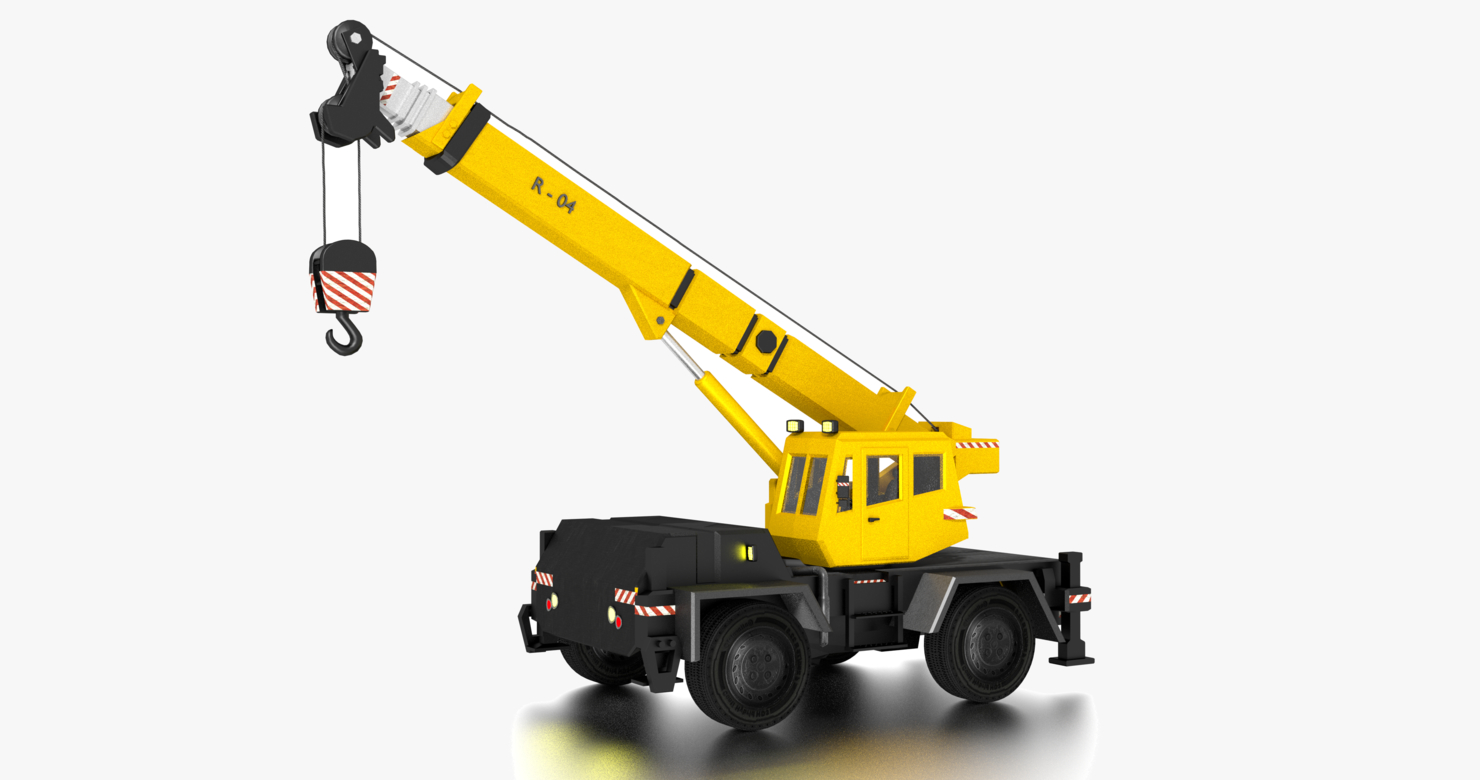 3D crane model - TurboSquid 1190815