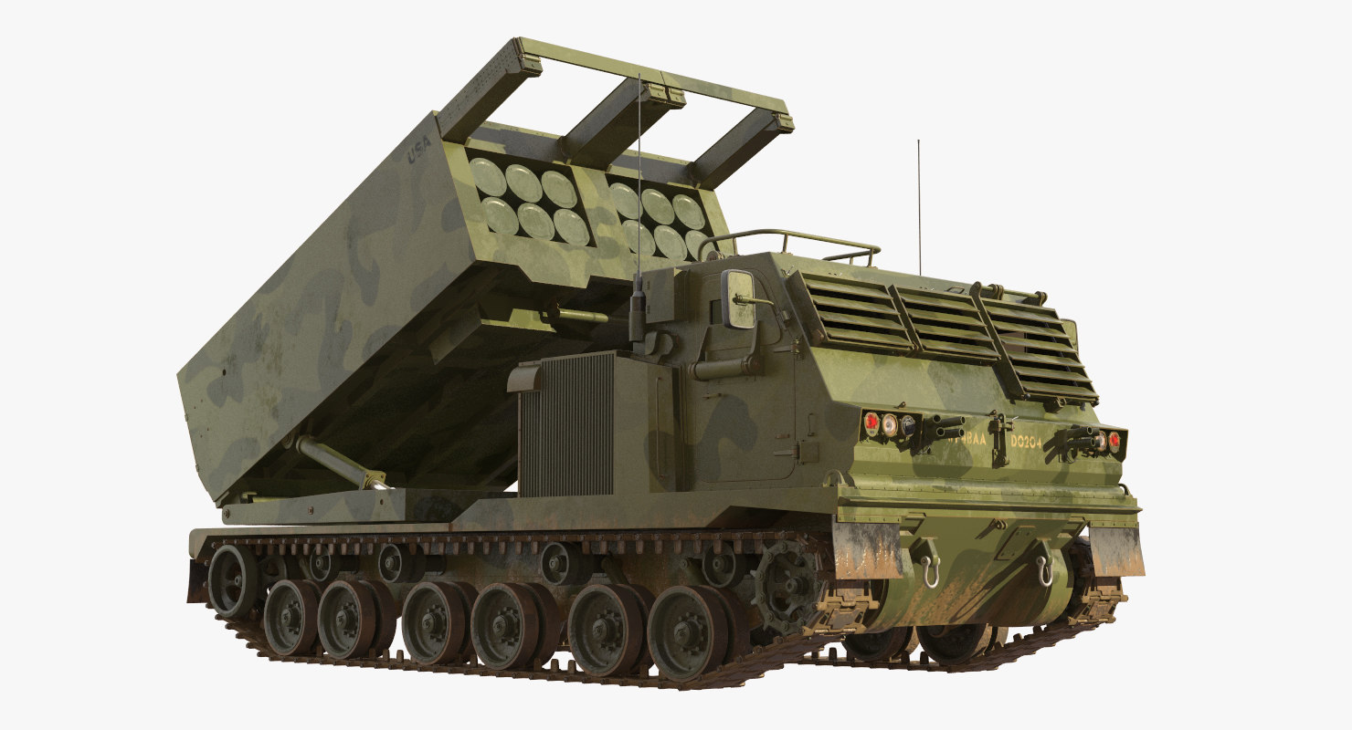 3D m270 multiple launch rocket model - TurboSquid 1190895