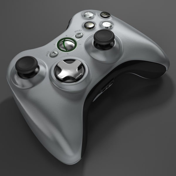 3D xbox 360 controller version model - TurboSquid 1190970