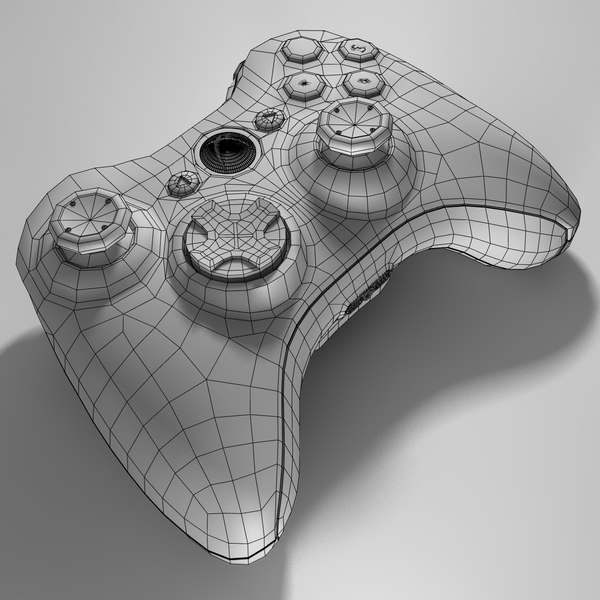 3D xbox 360 controller version model - TurboSquid 1190970