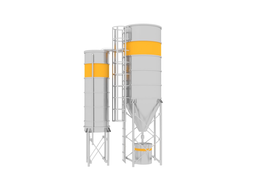 Silo 3D model - TurboSquid 1191002