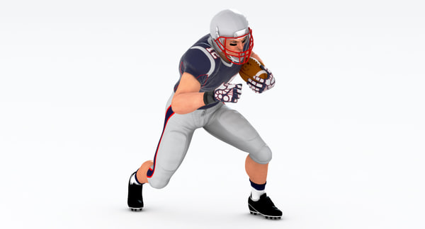 Football american model - TurboSquid 1191028
