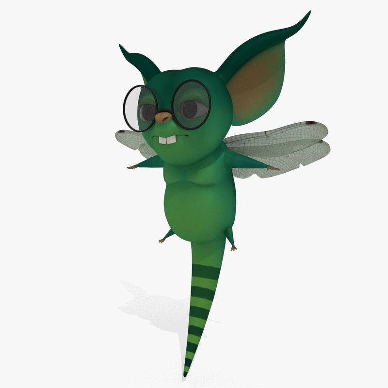 3D monster cartoon cat model - TurboSquid 1191035