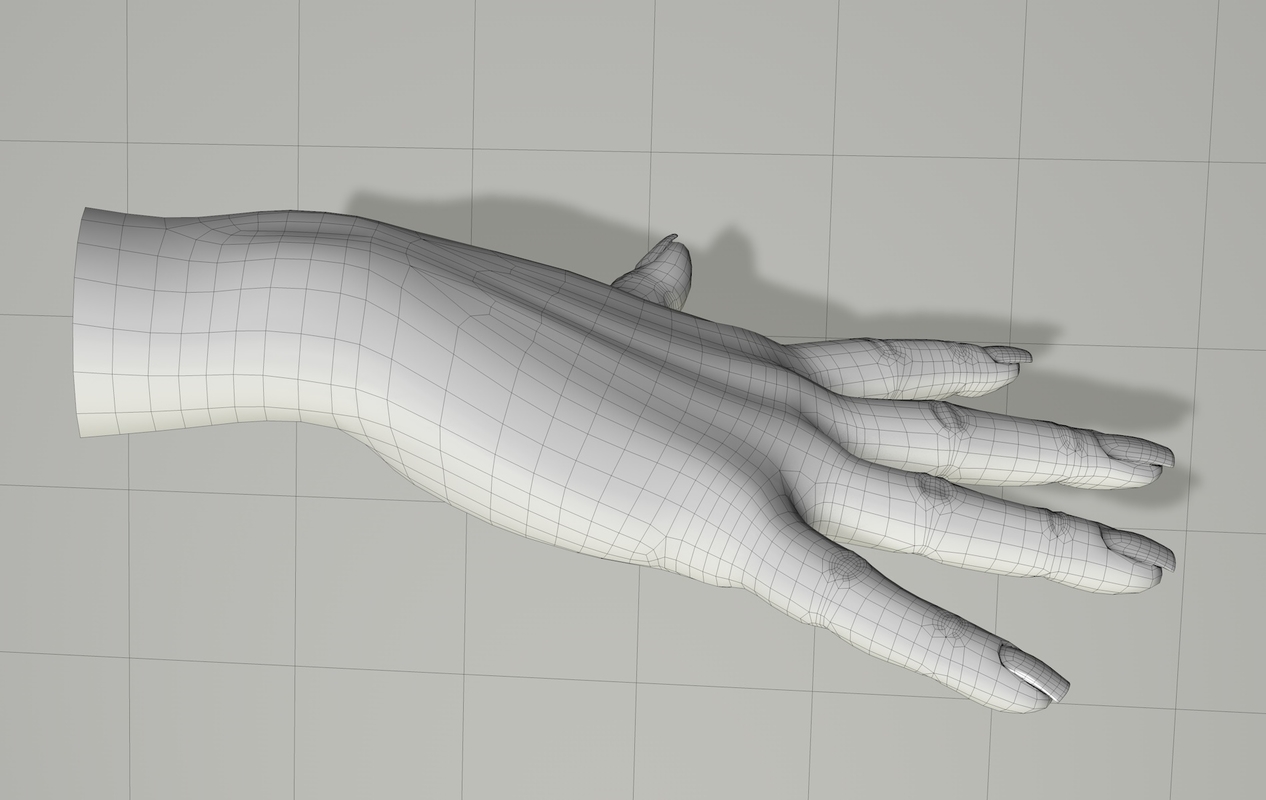 3D hand model - TurboSquid 1191088