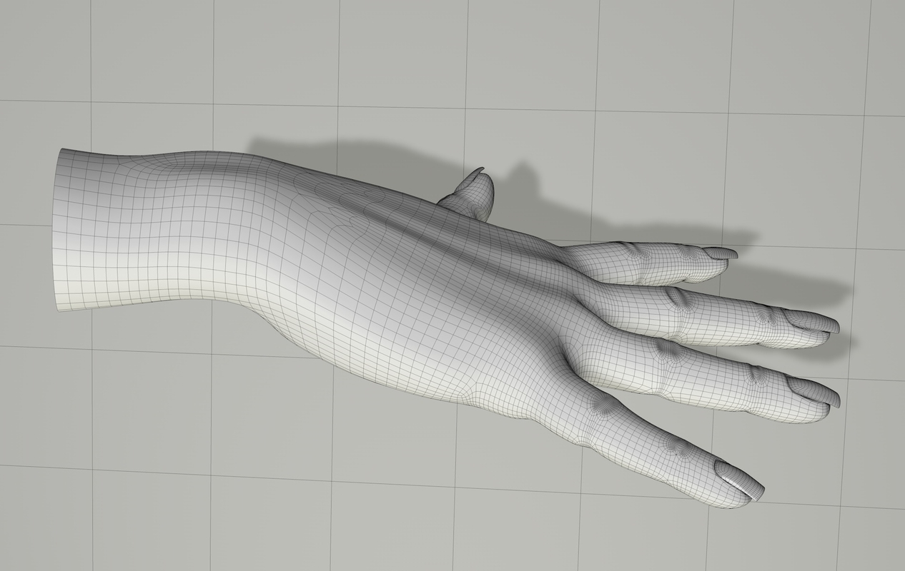 3D hand model - TurboSquid 1191088