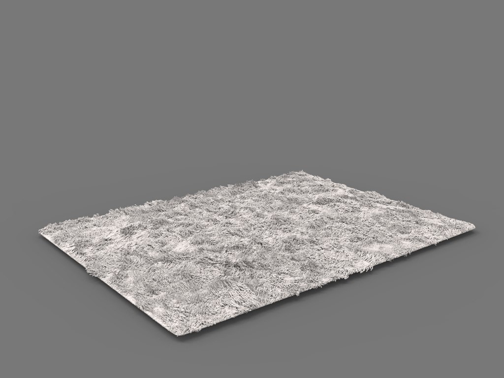 Rugs hair fur 3D model - TurboSquid 1191102