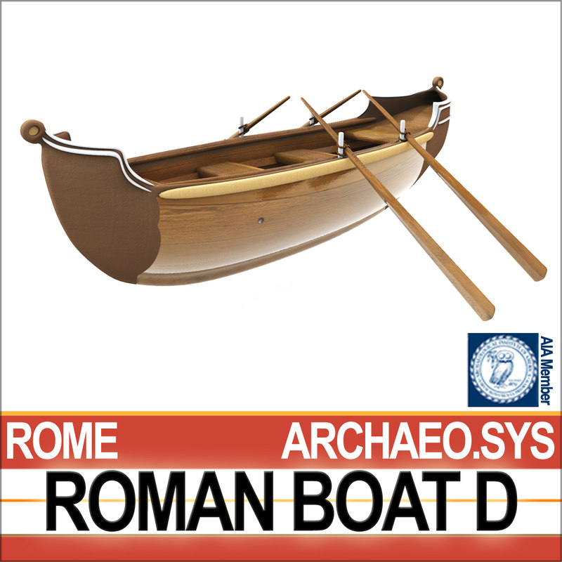 modelo 3d Antiguo barco romano d - TurboSquid 1191356