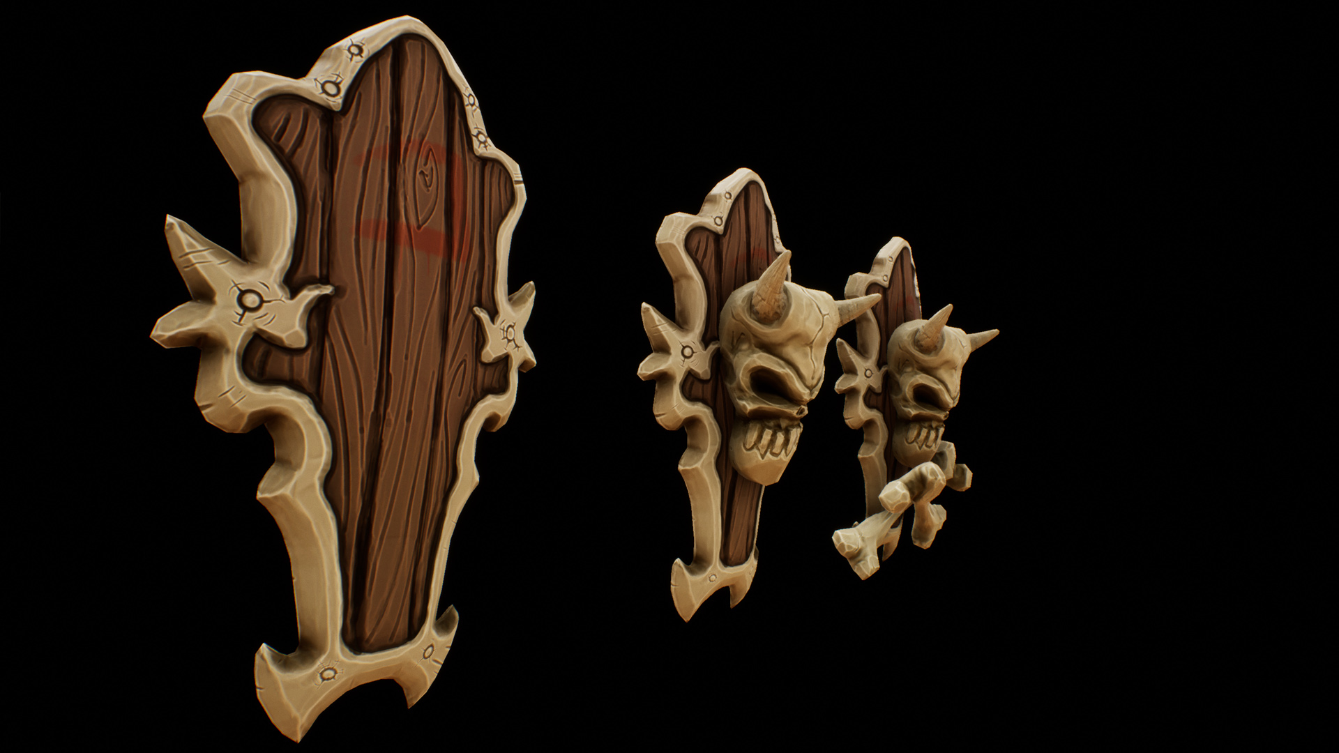 Bone shield 3D model - TurboSquid 1191416