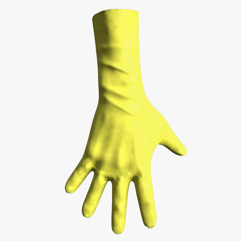 3D gloves gaming hand model - TurboSquid 1191452