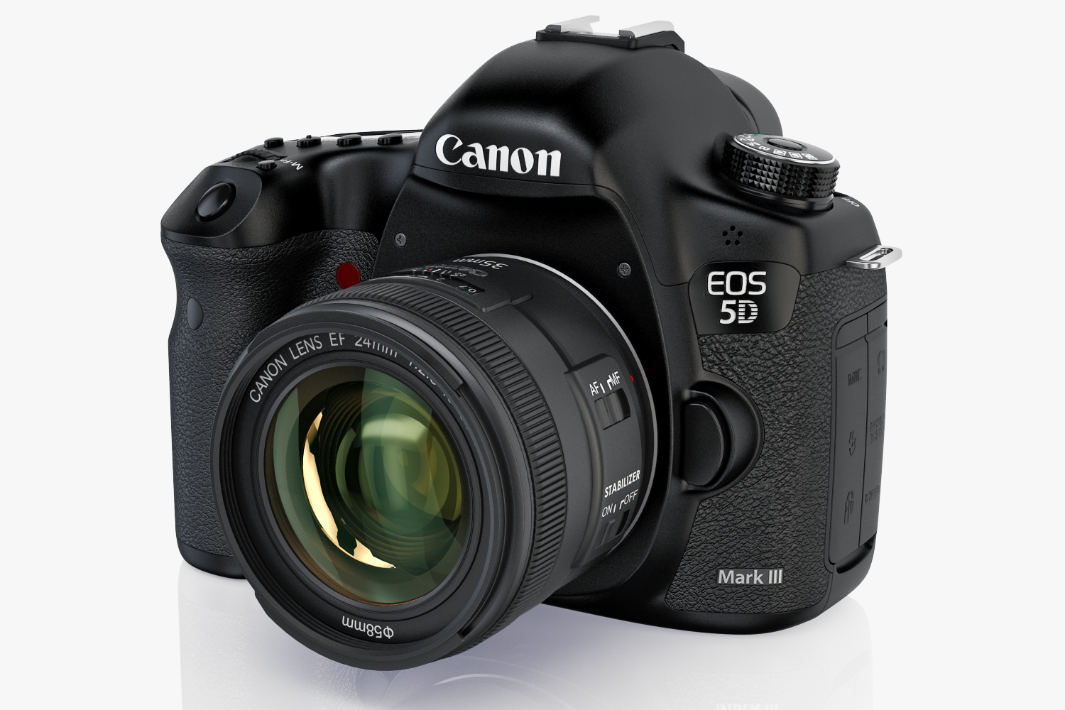 Canon eos 5d mark iii 3D model - TurboSquid 1191679