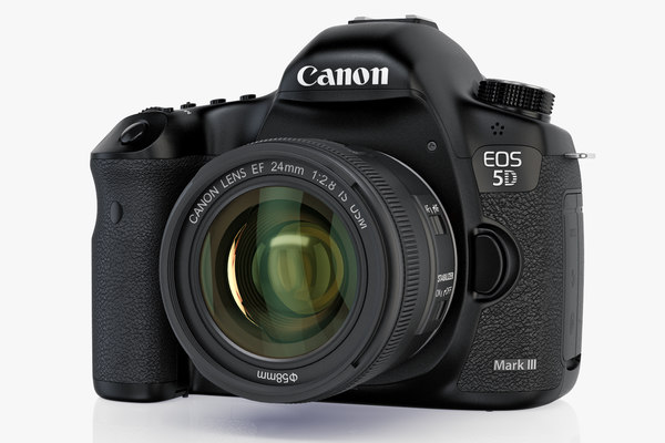 Canon eos 5d mark iii 3D model - TurboSquid 1191679