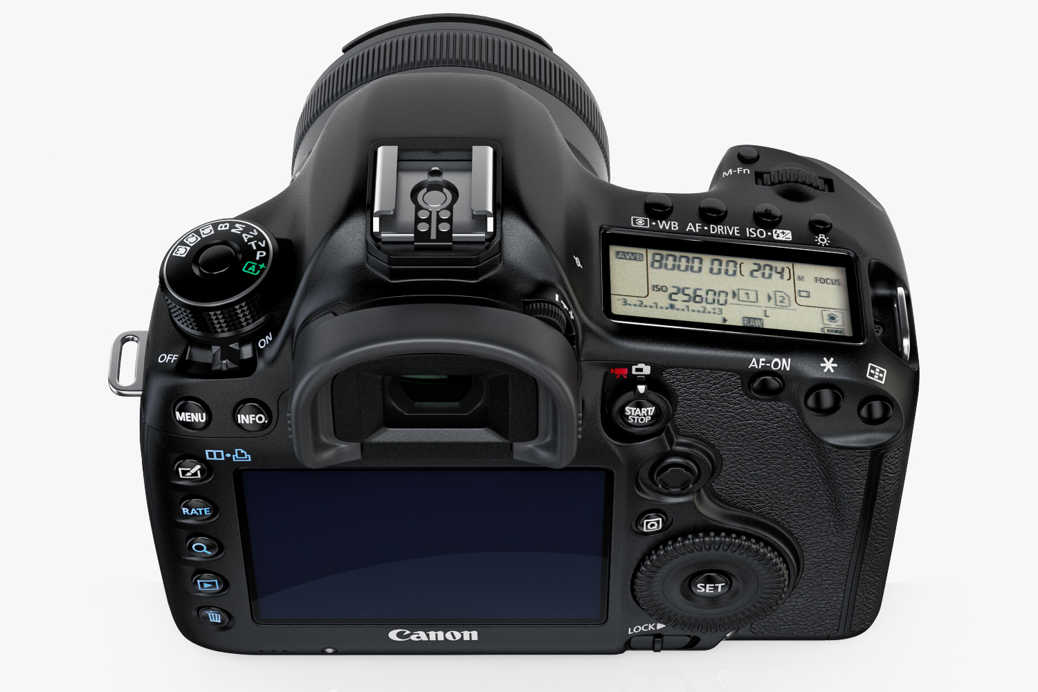 Canon eos 5d mark iii 3D model - TurboSquid 1191679