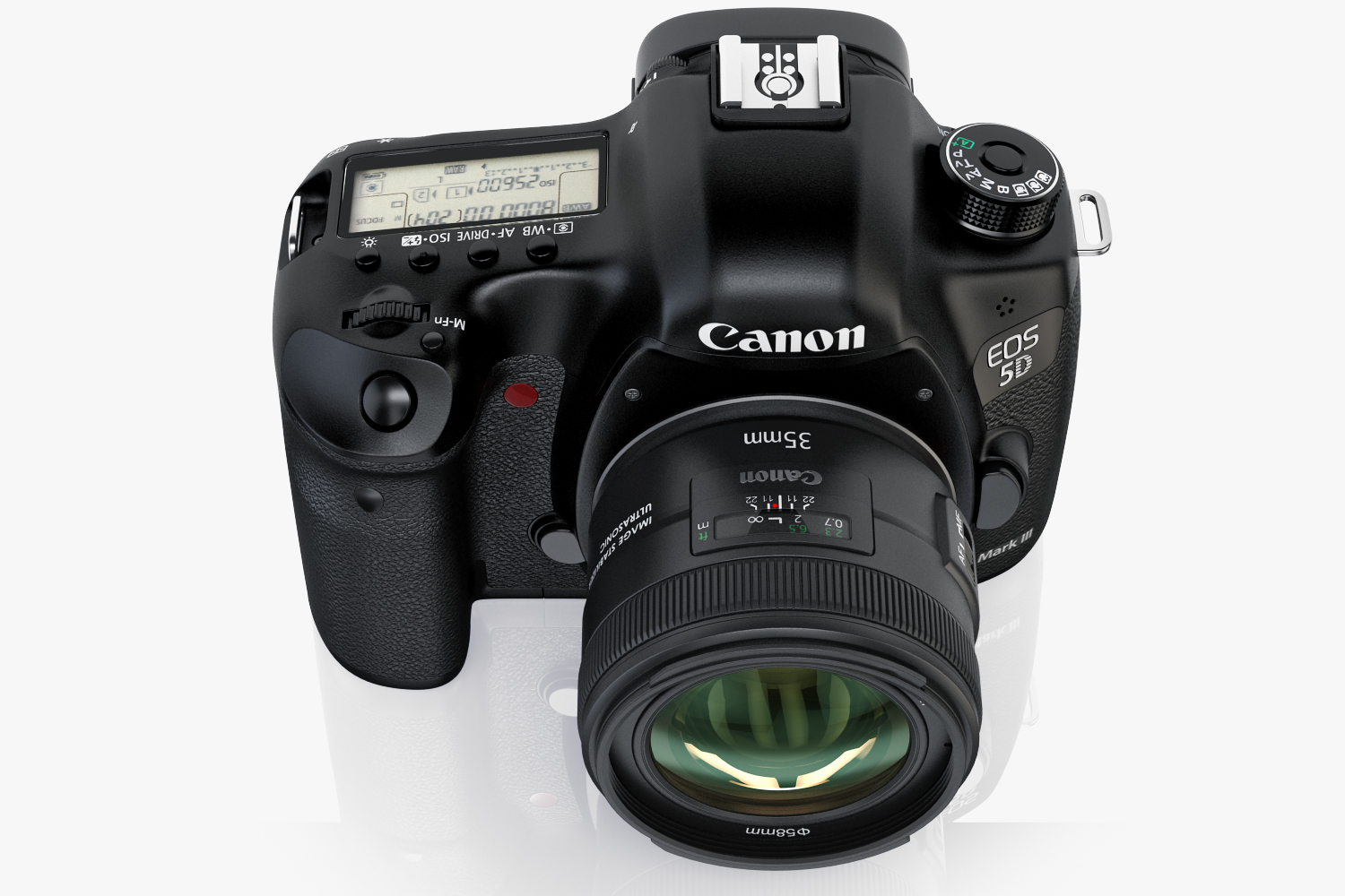 Canon eos 5d mark iii 3D model - TurboSquid 1191679