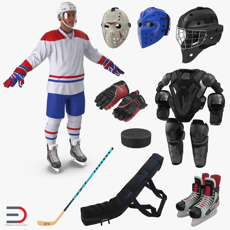 Hockey player 3D model - TurboSquid 1191751