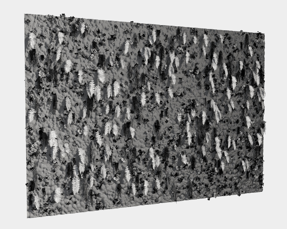 Seamless moss wall 3D model - TurboSquid 1191761