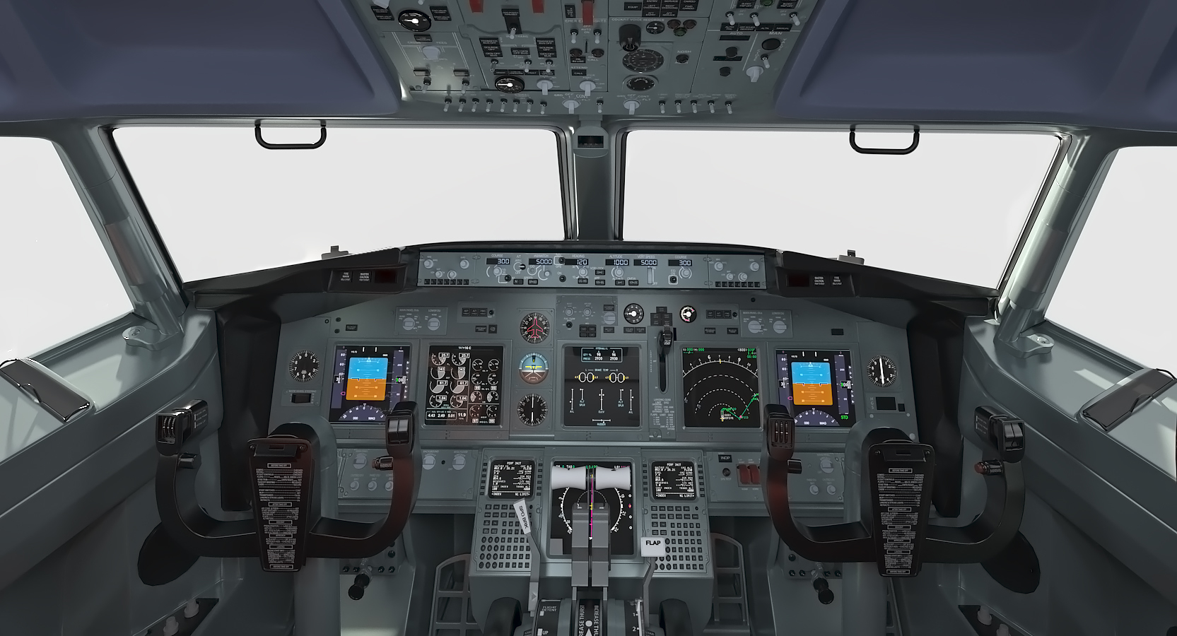 Boeing 737 interior 3D model - TurboSquid 1191819