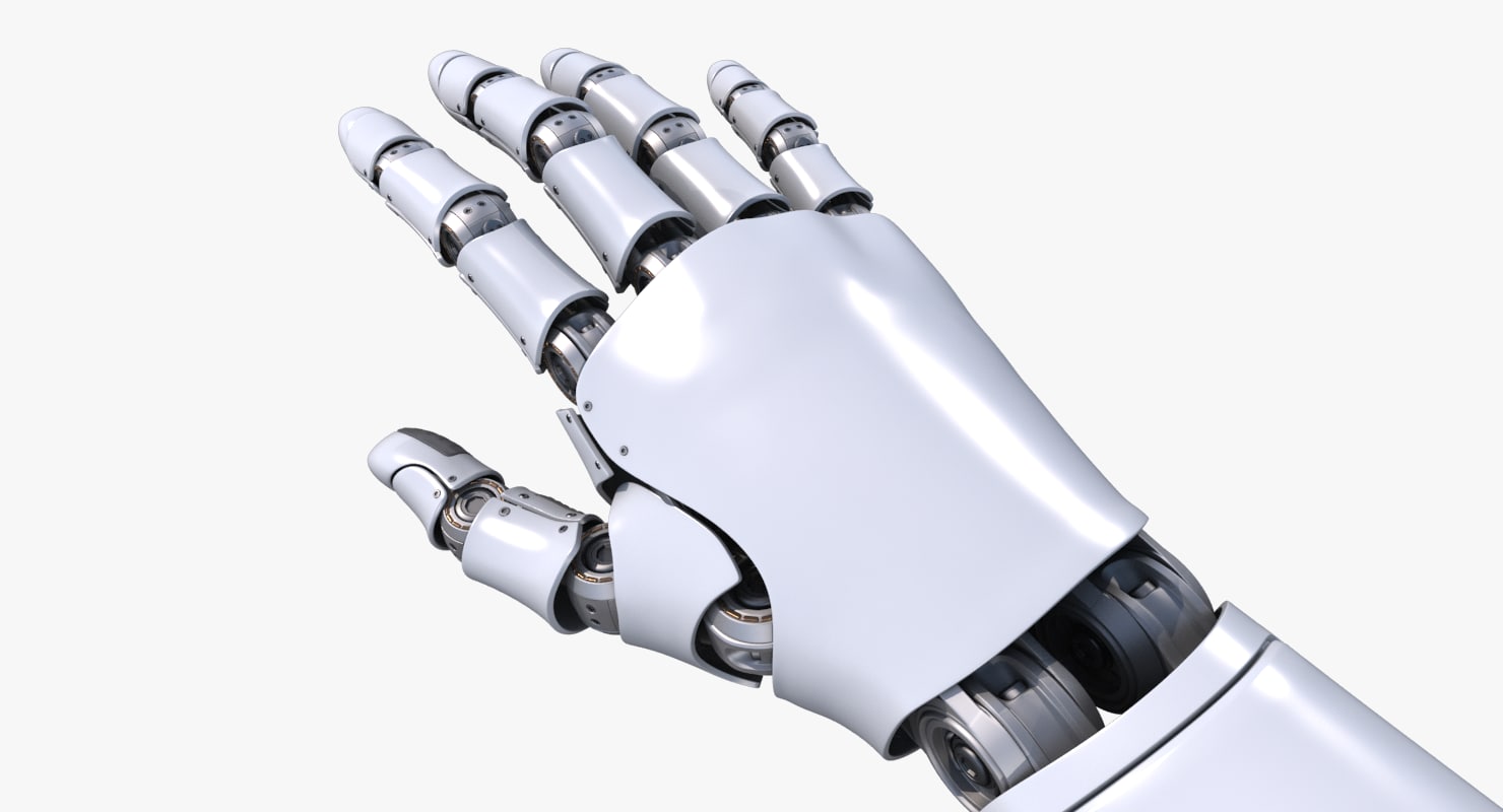 Robotic hand 3D model - TurboSquid 1191878