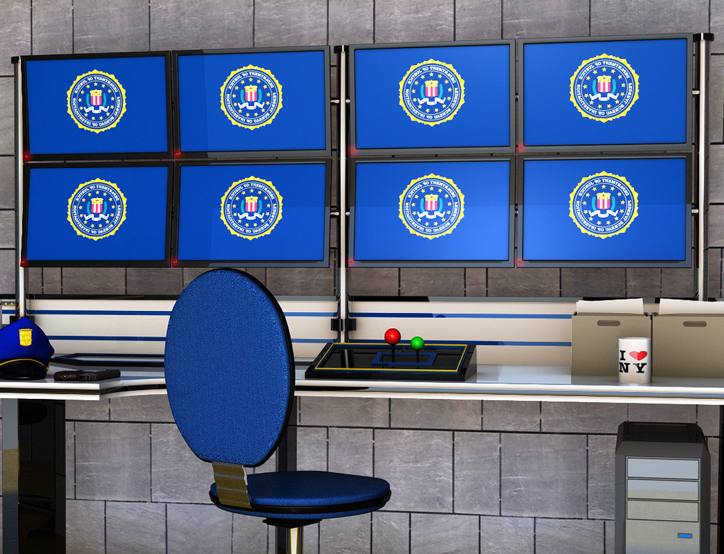 Surveillance room 3D - TurboSquid 1191927