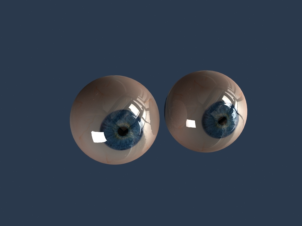 3D realistic human blue eye - TurboSquid 1191971