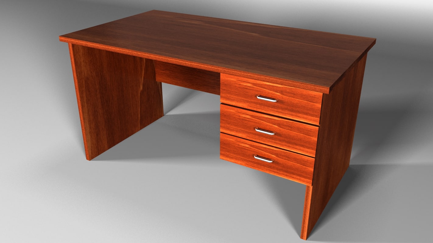 Desk 3D - TurboSquid 1192040