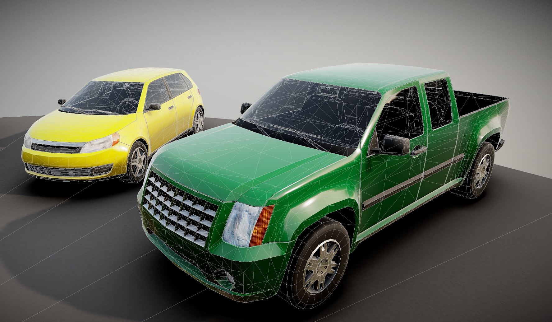 Generic passenger car pack model - TurboSquid 1192370