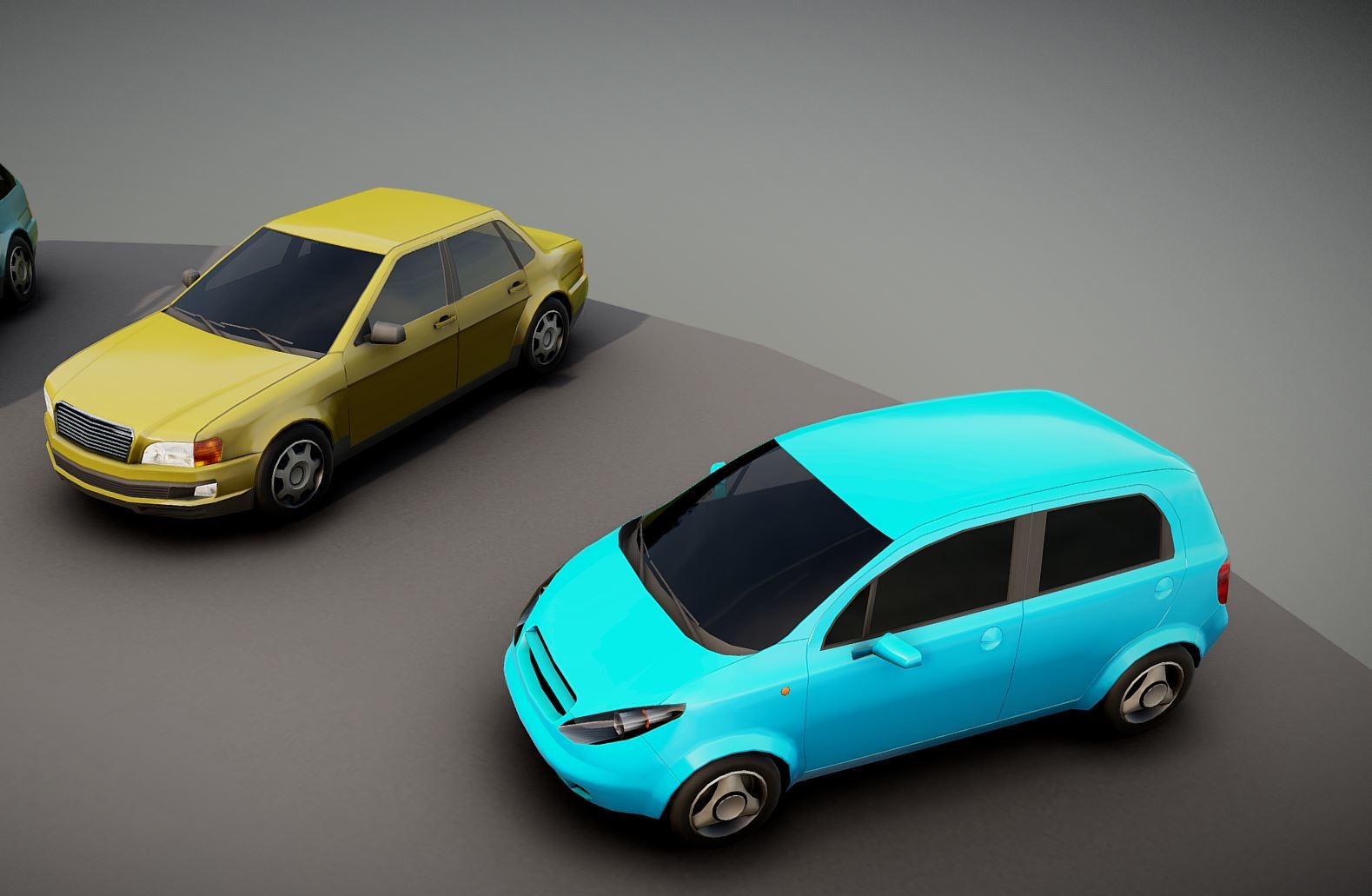 Generic passenger car pack model - TurboSquid 1192370