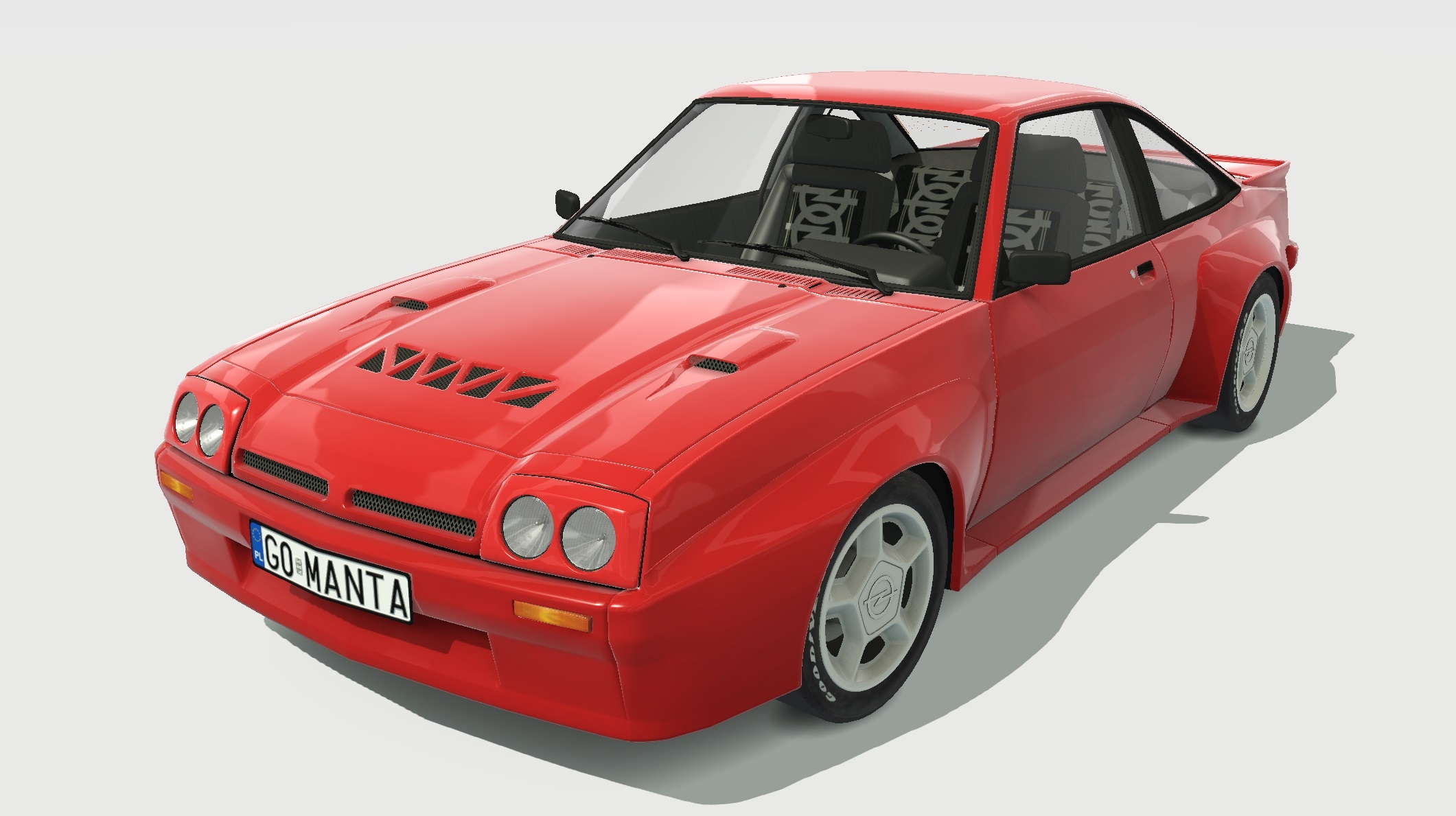 3D opel manta model - TurboSquid 1192673