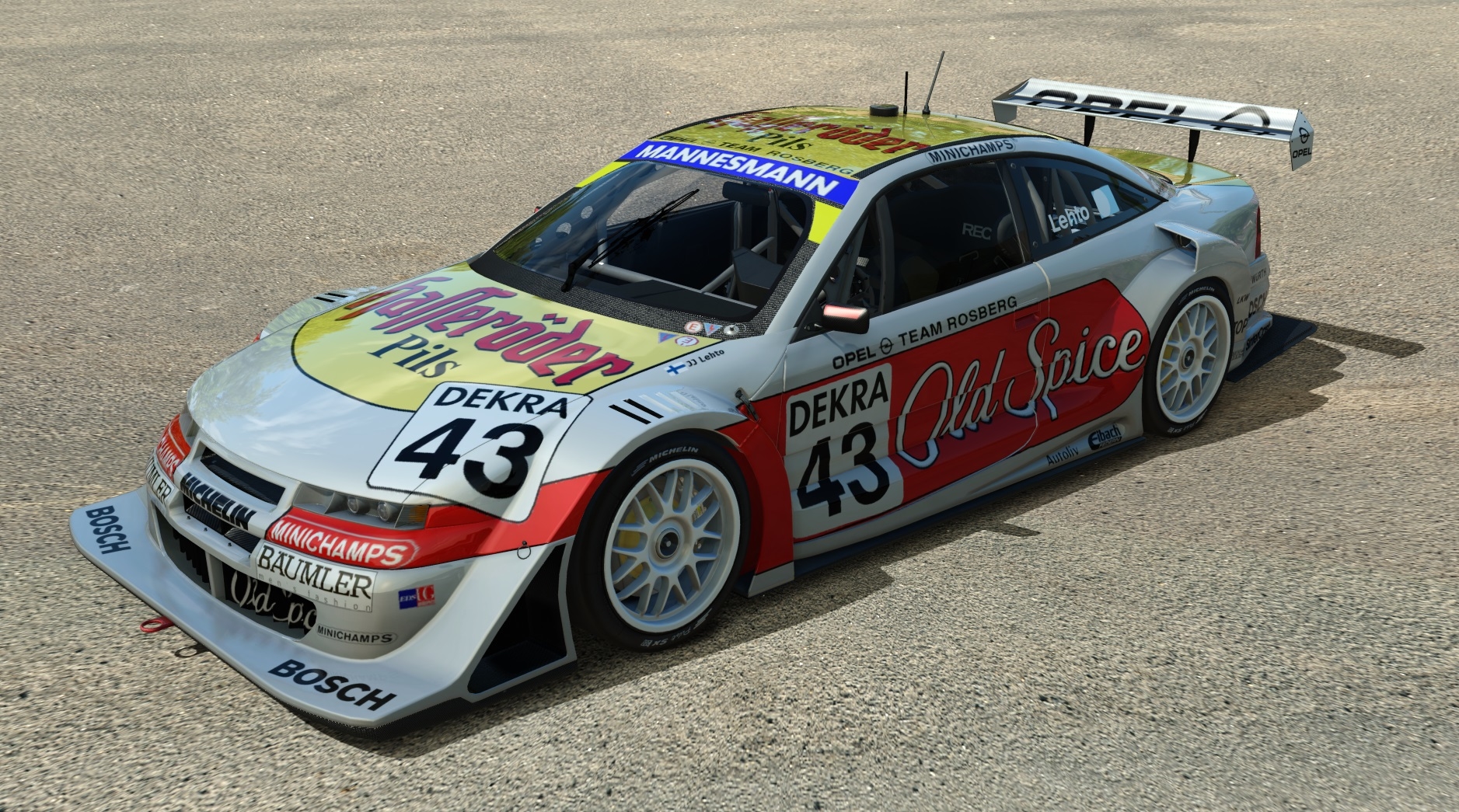 Dtm 1996 3D model - TurboSquid 1192691