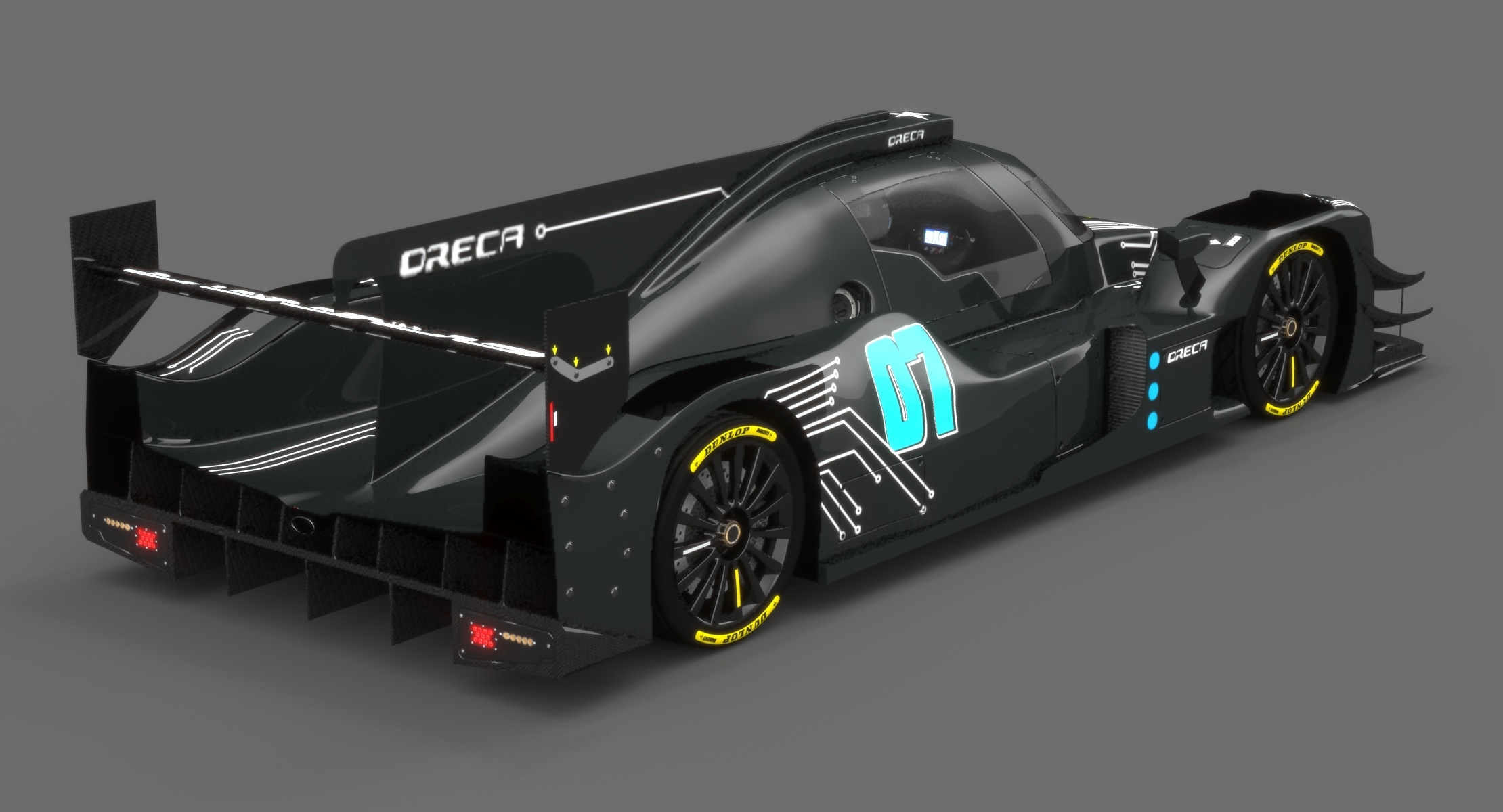 3D oreca 07 lmp2 wec - TurboSquid 1192786