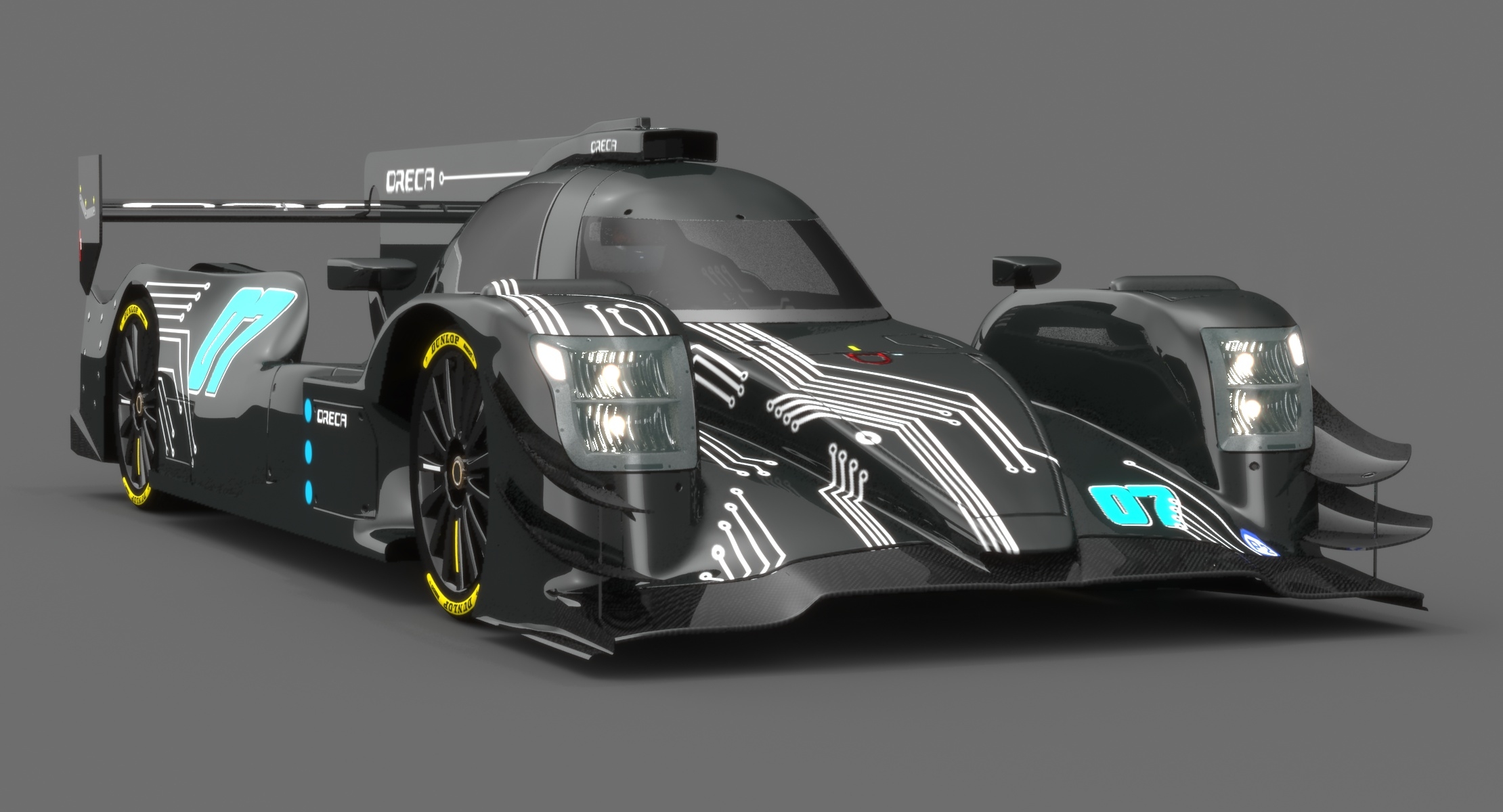 3D oreca 07 lmp2 wec - TurboSquid 1192786