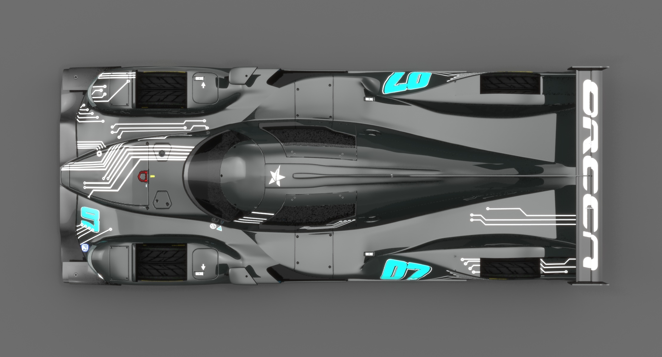 3D oreca 07 lmp2 wec - TurboSquid 1192786