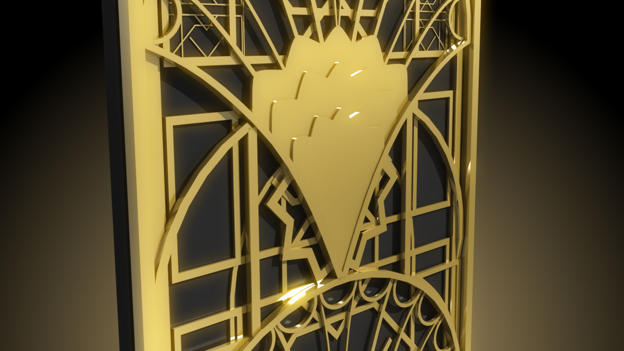 Art deco pack 2 3D model - TurboSquid 1192897
