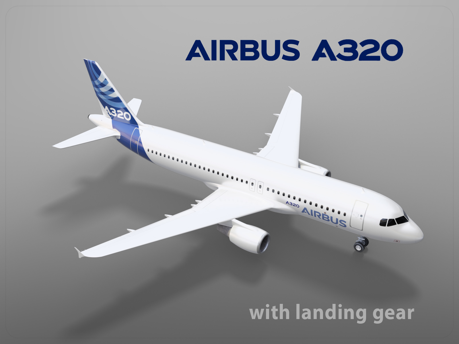 Airbus a320 landing gear 3D model - TurboSquid 1192928