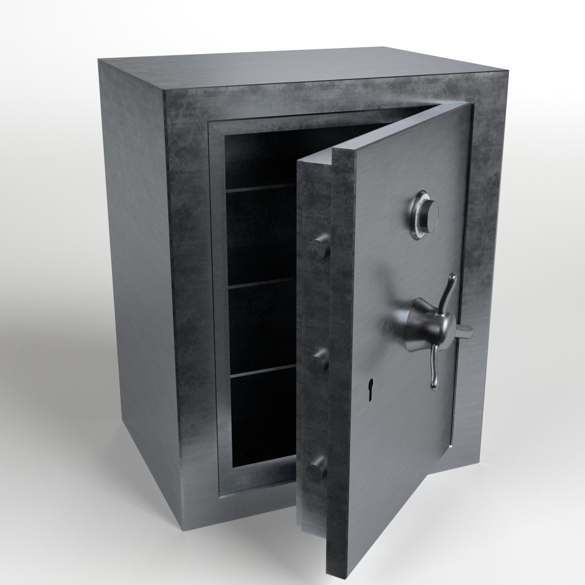 Safe safety vault 2 3D model - TurboSquid 1192974