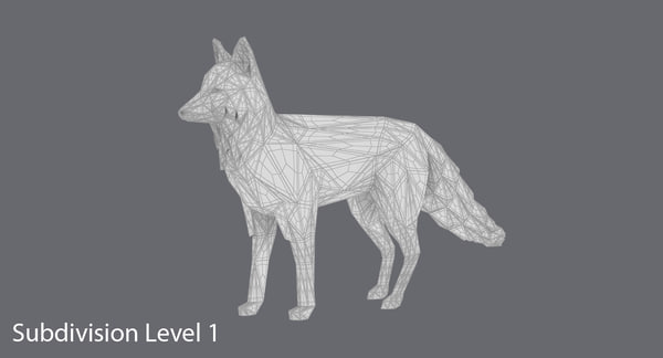 Fox---stand 3D model - TurboSquid 1192979