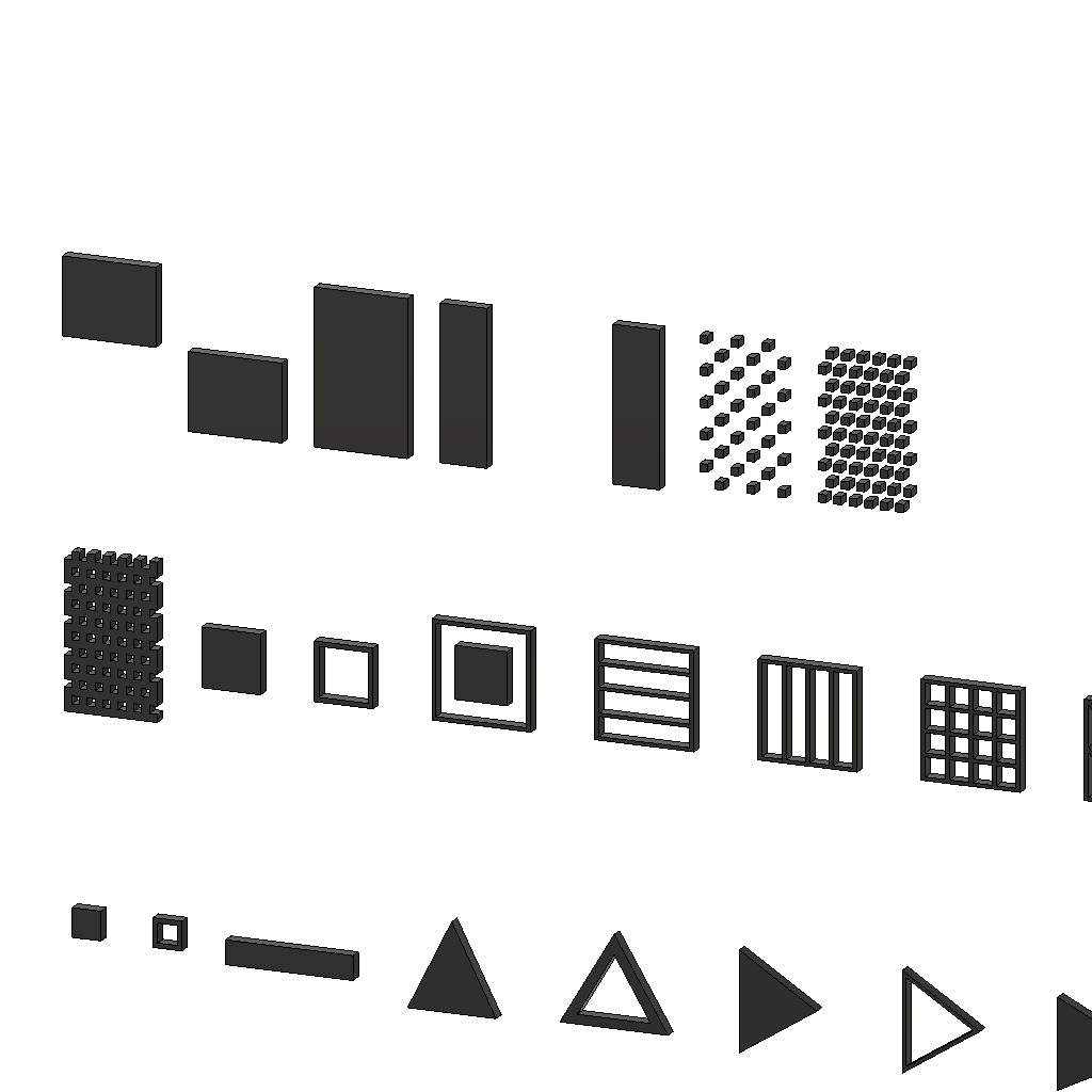 3D model symbols set7 cg cad - TurboSquid 1192989