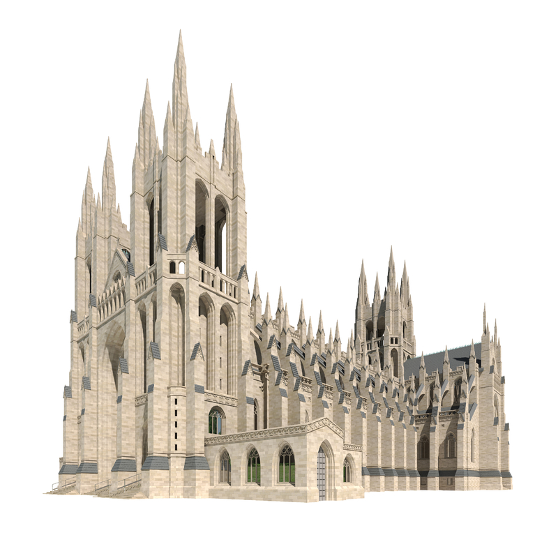 3D model cathedral - TurboSquid 1193031