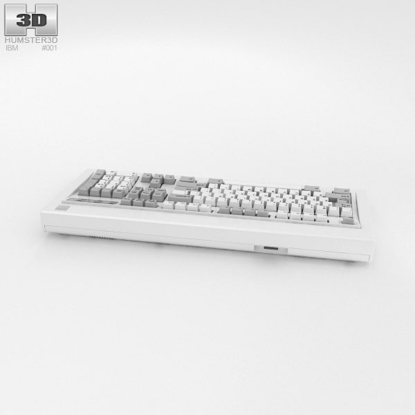 modèle 3D de Clavier IBM modèle M - TurboSquid 1193178