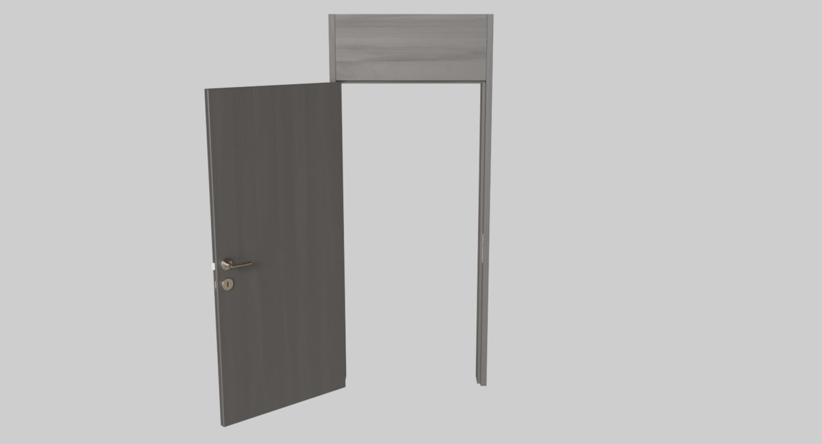 Interior door 3D model - TurboSquid 1193421