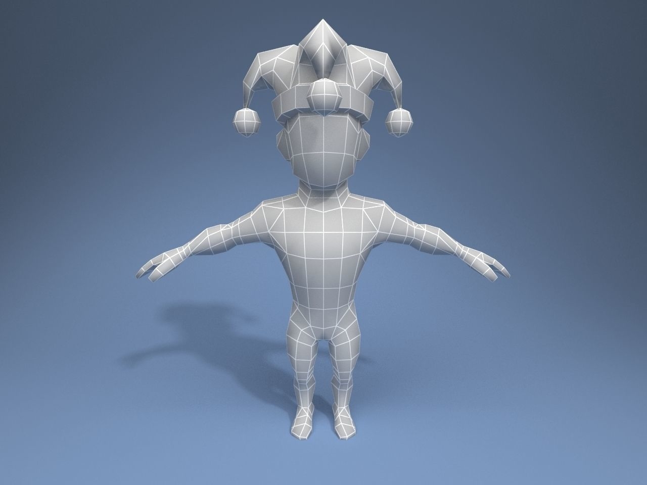 Medieval character jester 05 3D model - TurboSquid 1193465
