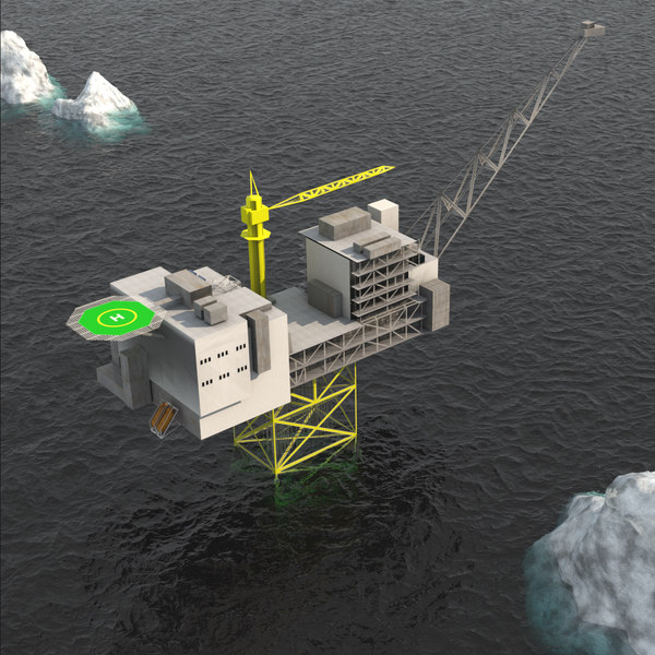 3D balder fpso model - TurboSquid 1193621