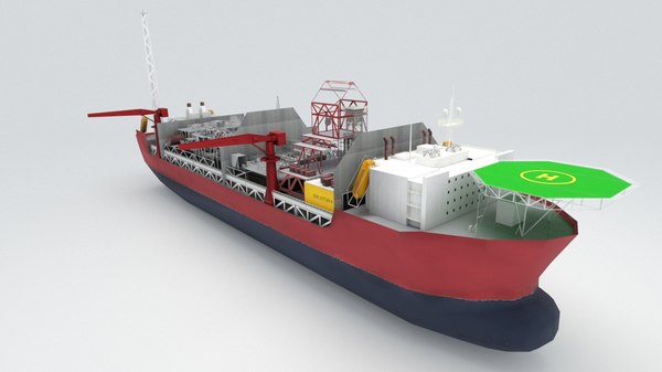 Alvheim fpso model - TurboSquid 1193572