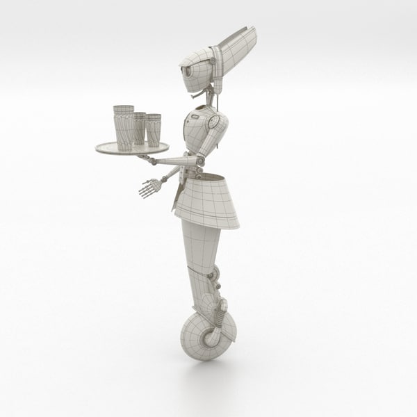 Star wars wa-7 waitress 3D model - TurboSquid 1193595