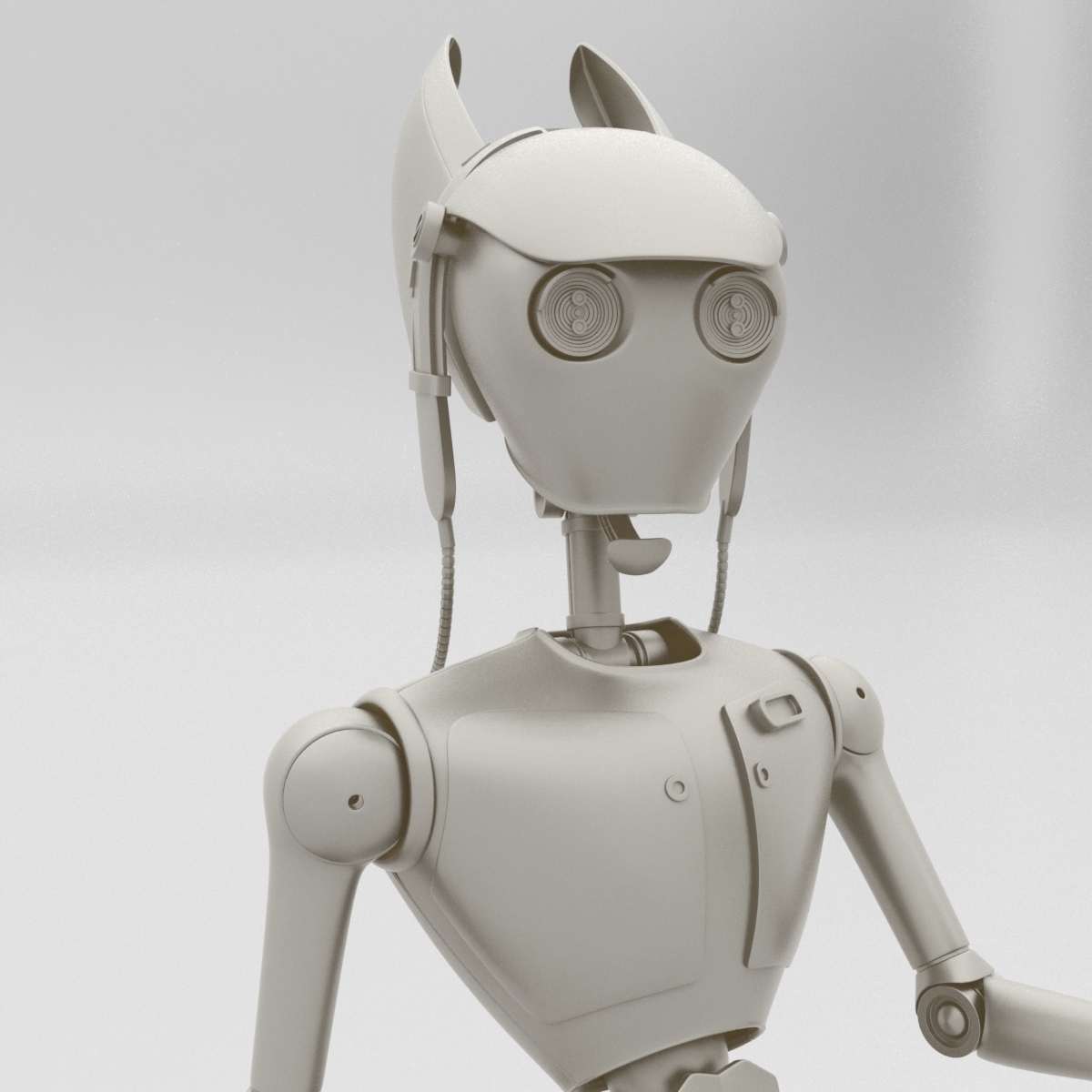 Star wars wa-7 waitress 3D model - TurboSquid 1193595