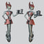 Star wars wa-7 waitress 3D model - TurboSquid 1193595