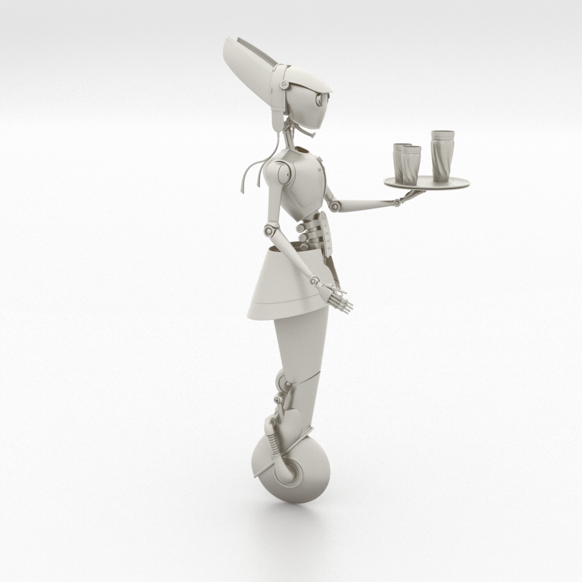 Star wars wa-7 waitress 3D model - TurboSquid 1193595
